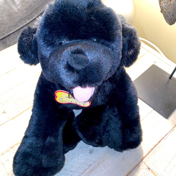 Build-A-Bear | Toys | Build A Bear Black Lab Or Chow Chow Plush | Poshmark